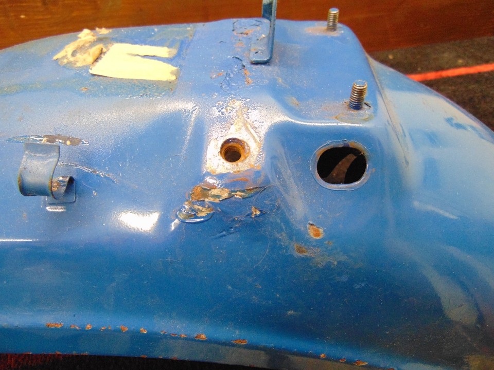 YAMAHA XV750 VIRAGO 1993 REAR MUDGUARD FENDER 1RM-21610-01-96 | eBay UK