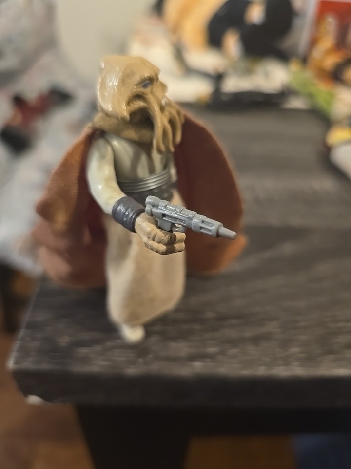 Star Wars- Squid Head/ Quarren w/weapon (1983) Original/Vintage | eBay