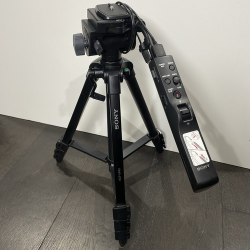Sony VCT-VPR1 Compact Remote Control Tripod w/ Protective Bag Near New ...