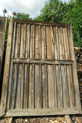Altes antikes Garagentor / Scheunentor aus Vollholz Top chabby chic ...