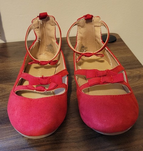 Old Navy Girls Red Shoes Size 10 Childs | eBay