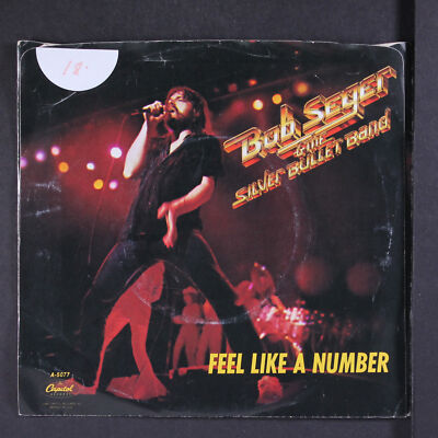 BOB SEGER: feel like a number / hollywood nights Capitol Records 7 ...