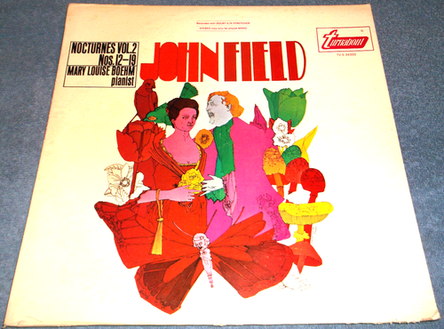 JOHN FIELD NOCTURNES VOL 2, 12-19 - MARY L BOEHM - VINYL LP TURNABOUT ...
