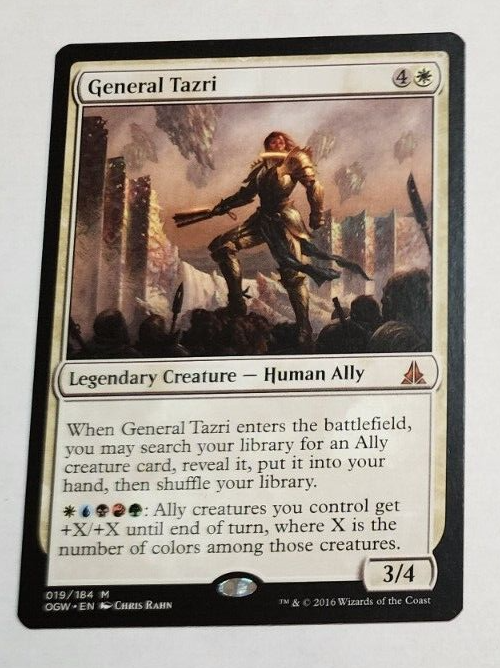 MTG General Tazri 019 OGW Oath Of The Gatewatch Mythic LP x1 | eBay