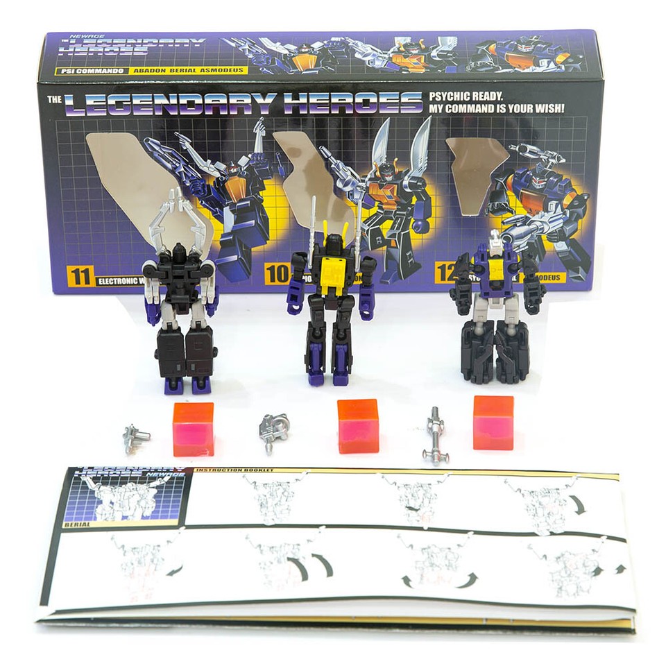 Newage NA H10&H11&H12 Abadon & Berial & Asmodeus Small Scale Legendary ...
