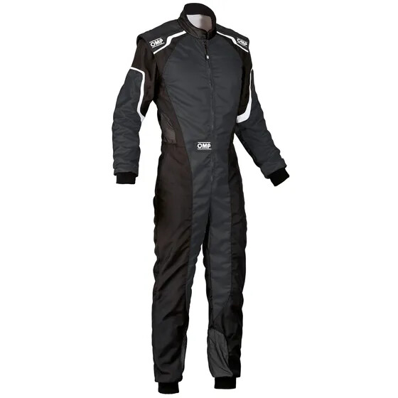 GENUINE NEW OMP KS3 BLACK ADULT Race Suit Karting Racewear Rotax ...
