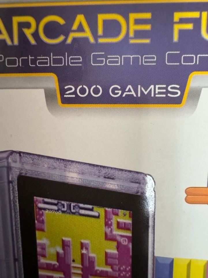 Merkury Innovations Arcade Fun Portable Game Console 200 Games | eBay