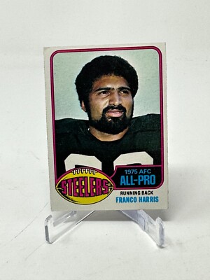 1976 Topps Football Franco Harris 1975 All-Pro Card #100 | eBay