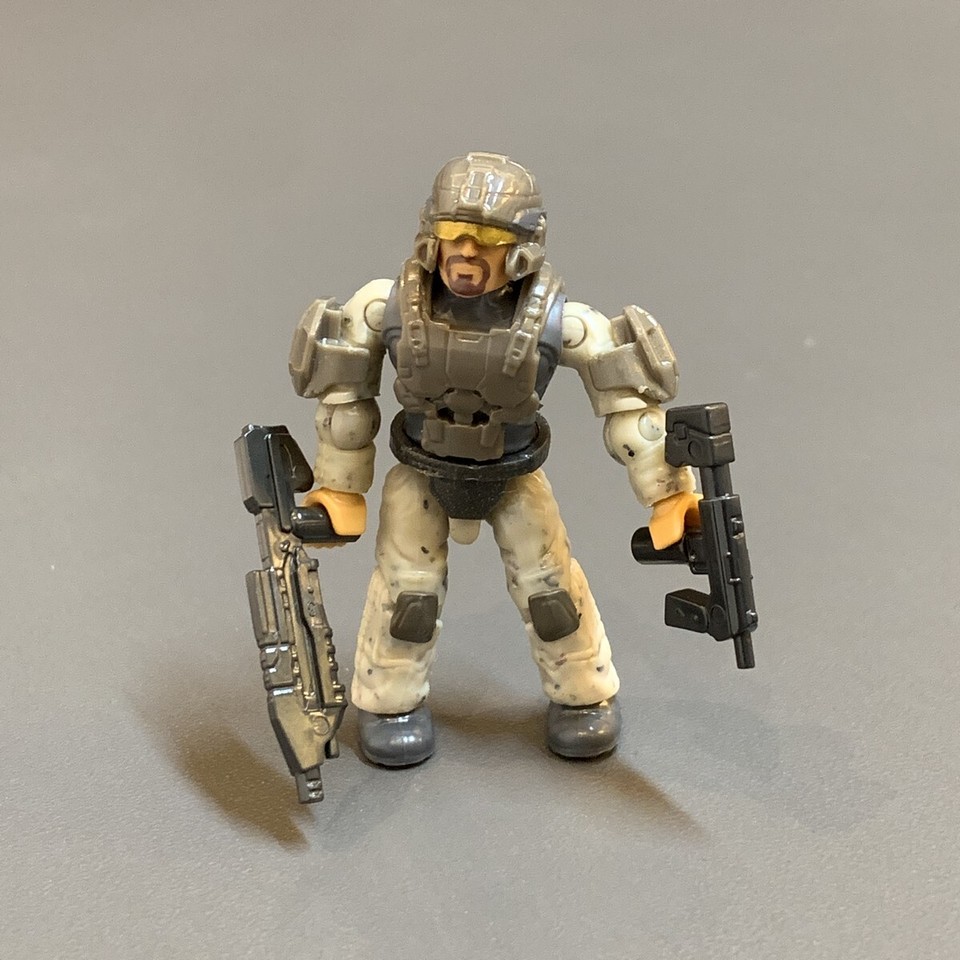 5 Elite Warlord HALO MEGA CONSTRUX SPARTAN FIGURE UNSC SCORPION CLASH ...