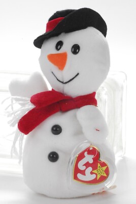 New Ty Beanie Babies SNOWBALL Toy 1996 Good Condition (no case) | eBay