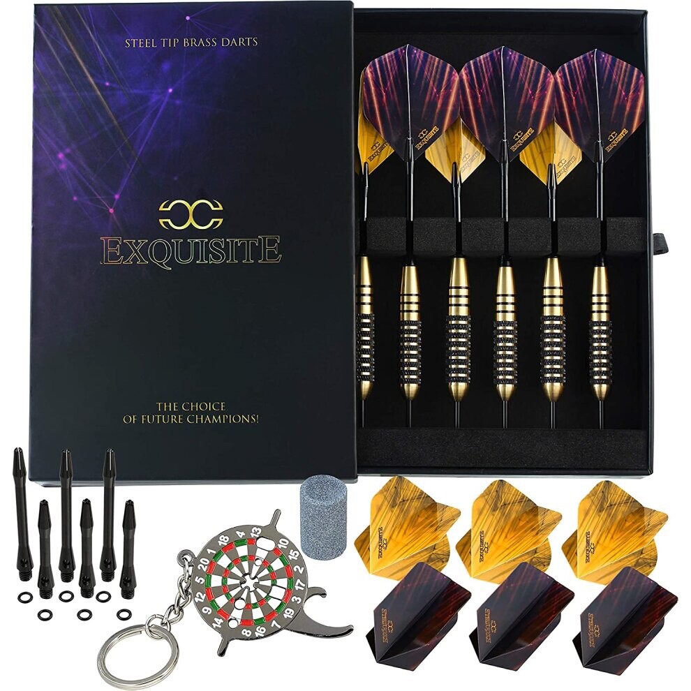 CC-Exquisite Professional Darts Set - 6 Steel Tip 22g. | eBay UK