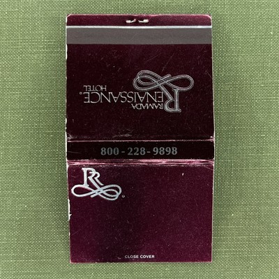 Vintage Matchbook Ramada Renaissance Hotel Matches Unstruck | eBay