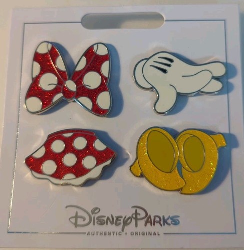 Disney Parks Best of Minnie Mouse Icon Body Parts 4-Pin Booster Pack ...