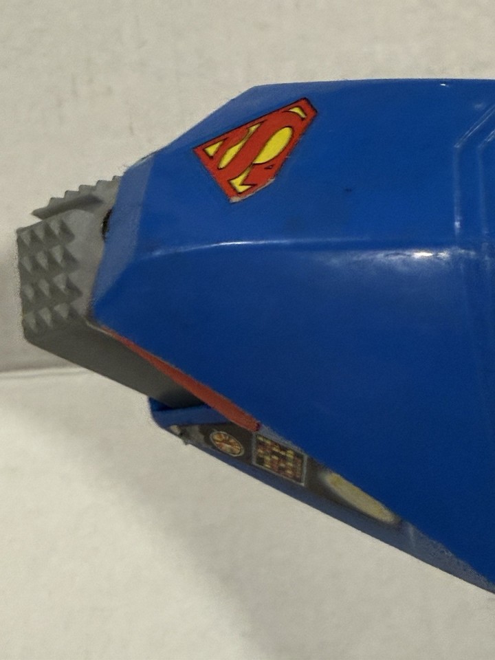 Super Powers Super Mobile Superman Jet Plane Vehicle Parts 1984 Kenner ...