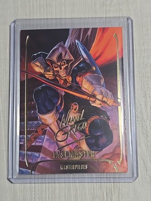 Taskmaster 2024 Upper Deck Marvel Masterpieces Nahuel Grego Gold Foil ...