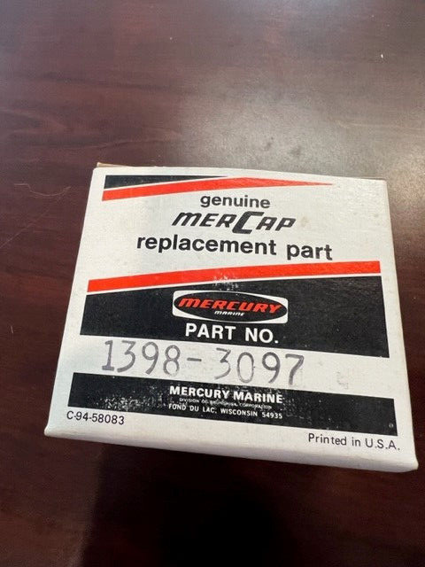 VintageGenuine Mercury merCap float bowl 1398-3097 | eBay