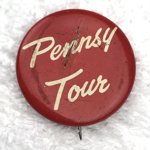 Pennsy Tour Vintage Pin Button | eBay