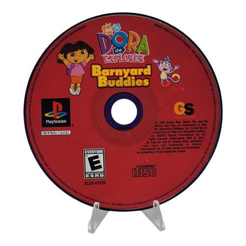 Dora the Explorer Barnyard Buddies Nick Jr 2003 PS1 PlayStation 1 Game ...