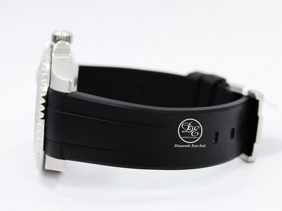 Rolex Submariner 116610LN Date Ceramic Bezel RUBBER B Steel Watch MINT ...