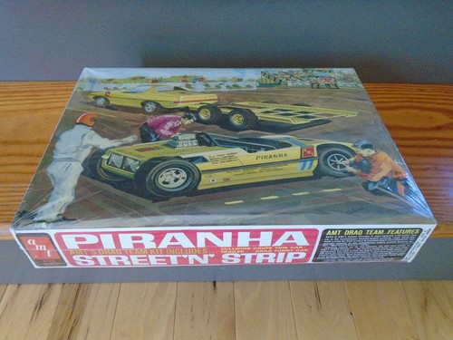 Vintage AMT ORIGINAL Piranha Street 'n' Strip Street Drag Team Race ...