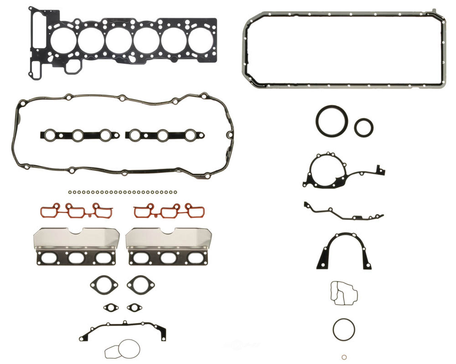 Engine Gasket Set-Base, GAS, DOHC, Eng Code: M54, FI, Natural, 24 ...