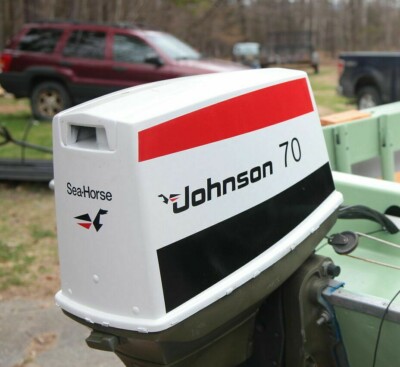 Advertisements - Johnson Boating Motors Sea Horse Logo