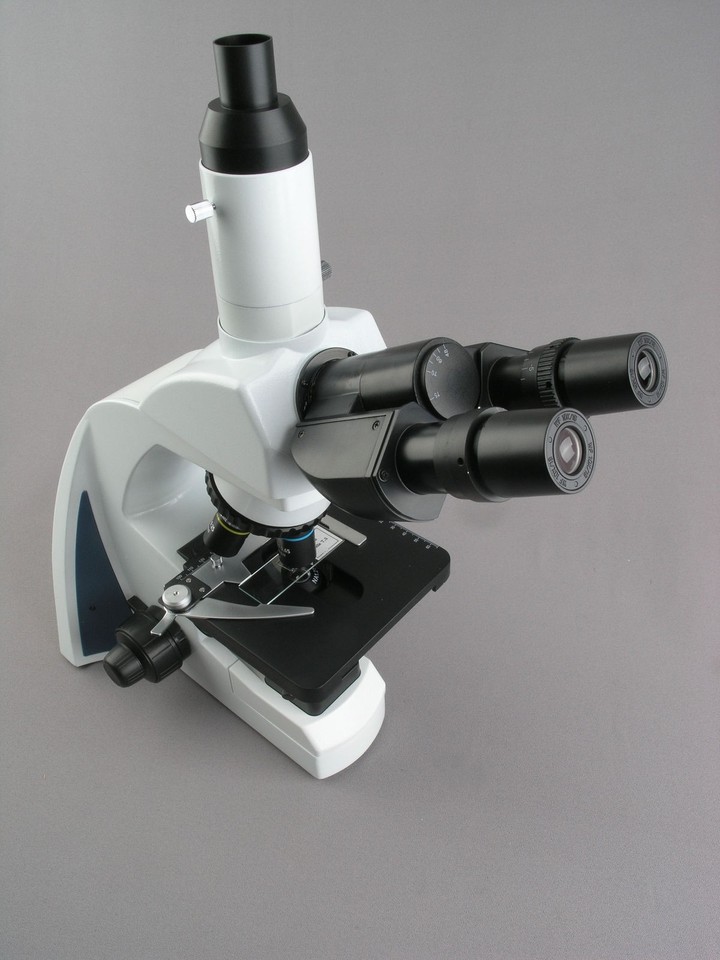 AmScope 40X-1000X Professional Infinity Trinocular Compound LED ...