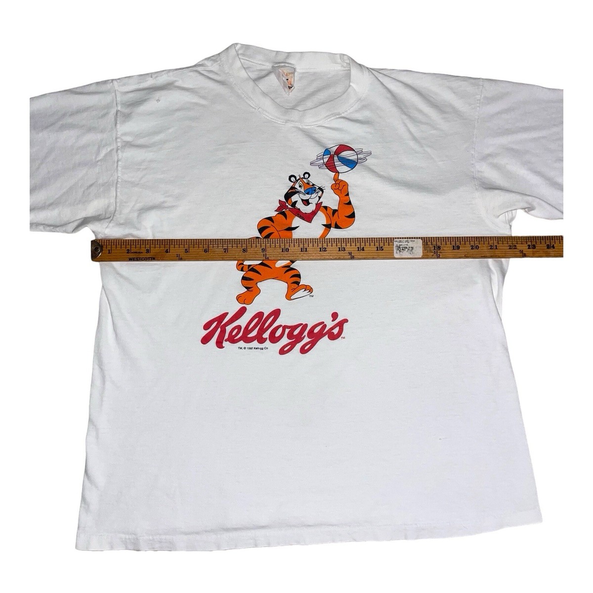 Vintage Kelloggs Tony The Tiger T Shirt 1992 Size Large Vintage Kelloggs Tony The Tiger T Shirt 1992 Size Large