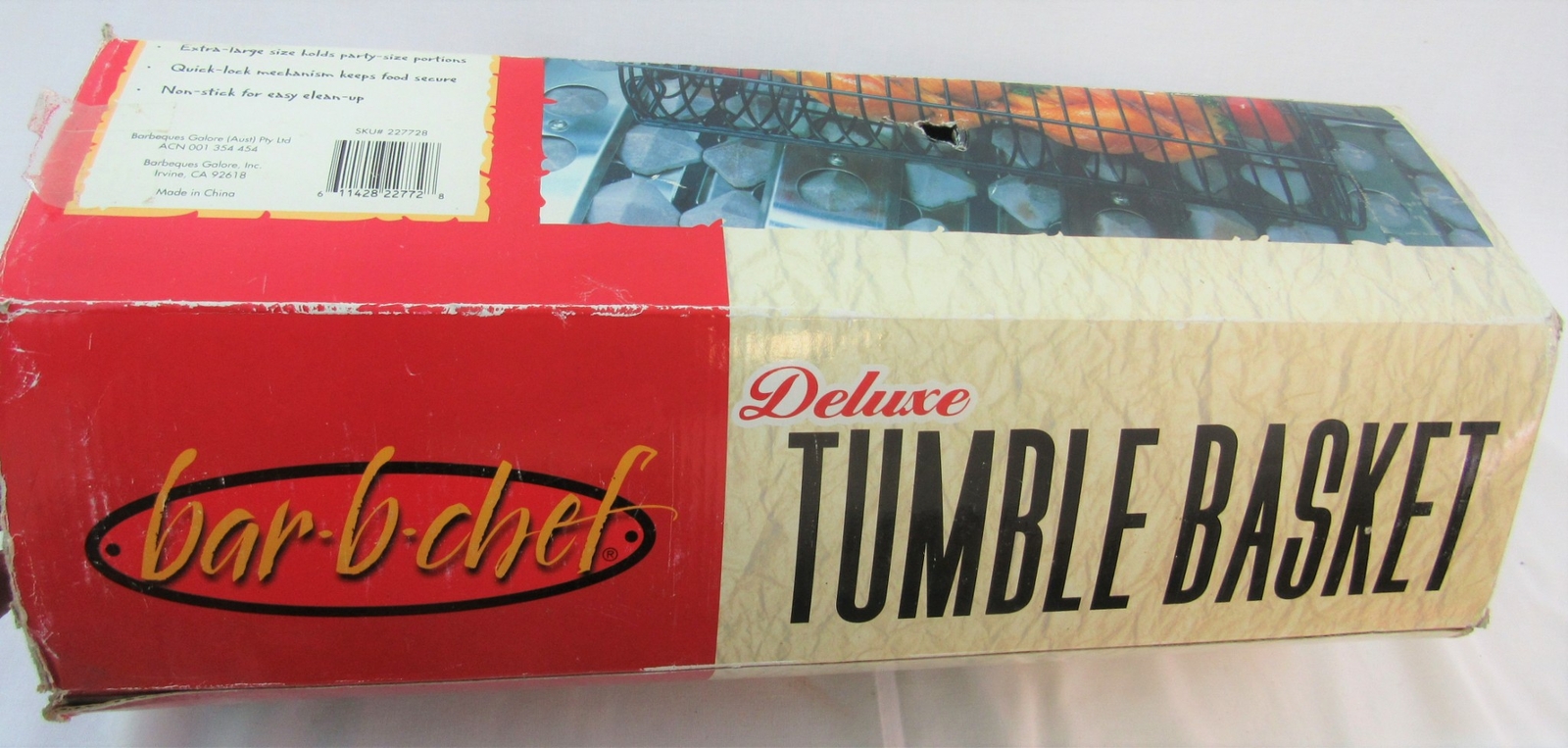 Vintage BAR-B-Chef Tumble Basket Deluxe Non-Stick Convenience | eBay