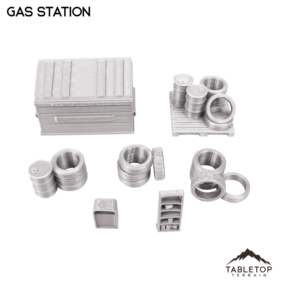 Gas Station - Marvel Crisis Protocol Building - Tabletop Terrain MCP | eBay