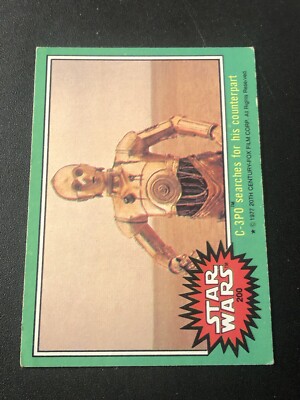 1977 Topps Star Wars C-3PO Searches for his Counterpart #200 EX | eBay