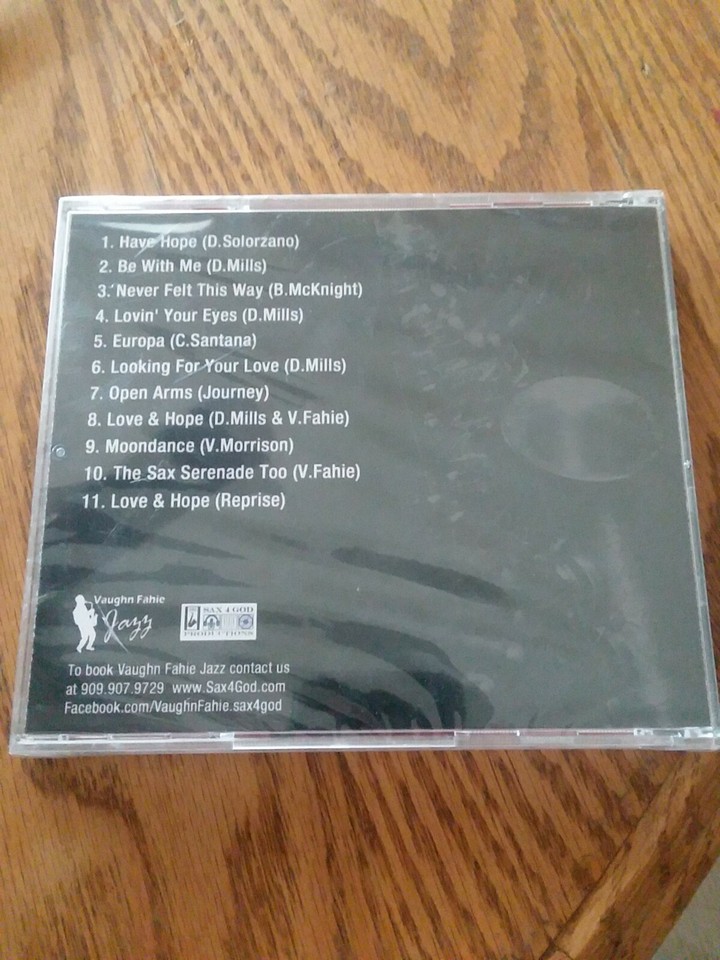 VAUGHN FAHIE CD LOVE & HOPE VOLUME 2 BRAND NEW SEALED | eBay