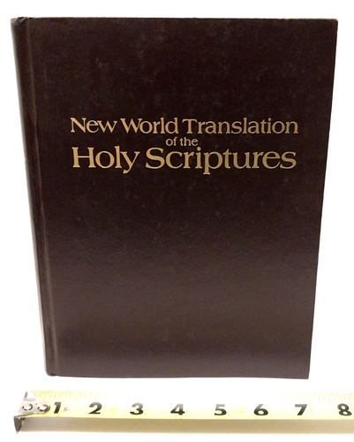 New World Translation of the Holy Scriptures with References 80's Large ...