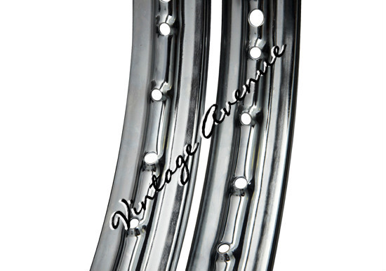 YAMAHA RD125DX RD125 DX FRONT + REAR CHROME STEEL WHEEL RIM 2PCS | eBay