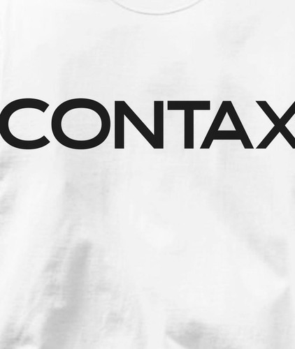 Contax Camera Vintage Logo T Shirt | eBay