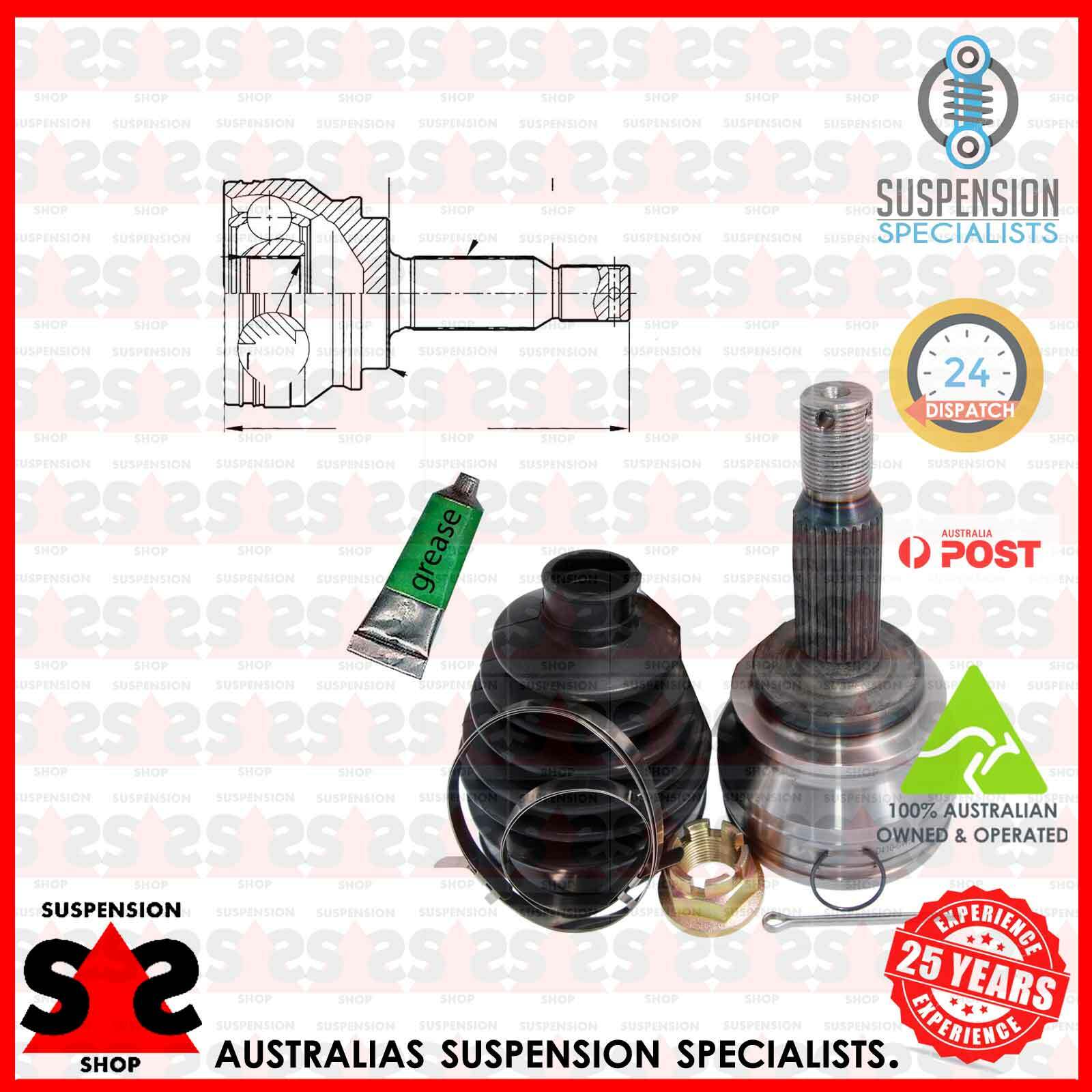 Front Axle Joint Kit, Drive Shaft Suit MITSUBISHI Lancer 2.0 i Ralliart 4WD | eBay