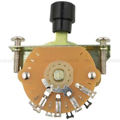 3-Way Pickup Selector Switch for Telecaster Guitar w/ Black Tip ...