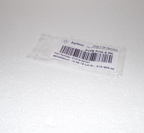 Agilent 1100 1200 1260 1290 PTFE Frits 5 pk p/n 01018-22707 for sale ...