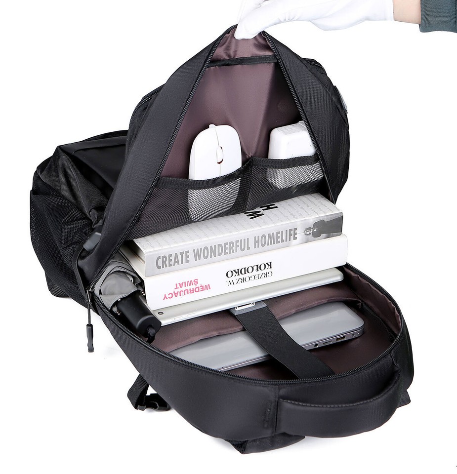 Travel Backpack Rucksack Camping Laptop Hiking School Book Bag Men ...