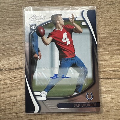 2021 Panini Absolute - Rookies Signatures #179 Sam Ehlinger (AU, RC) | eBay