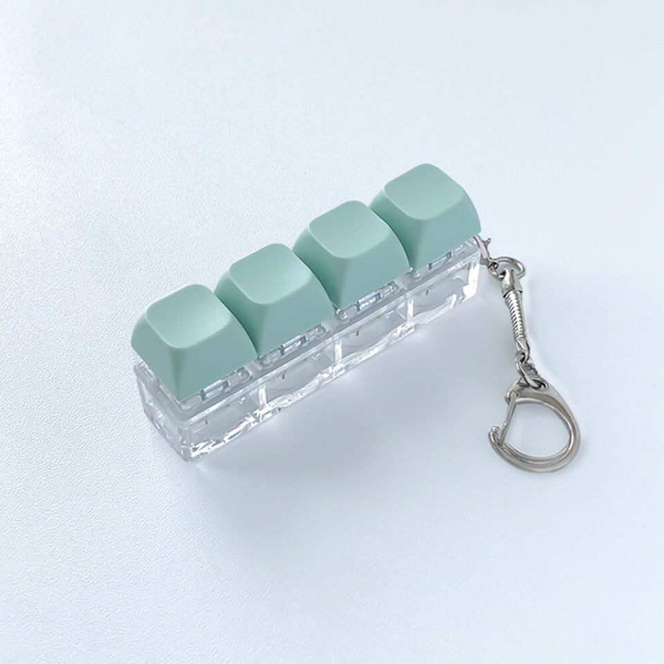 Keyboard Fidget Toy Finger Clicker Toys 4 Keys for Adult Anxiety ...