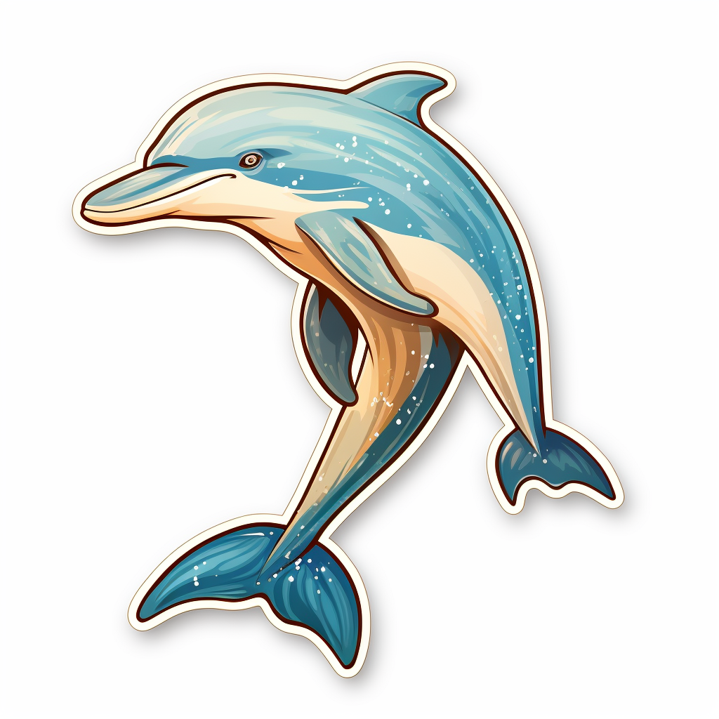 Autoaufkleber Sticker Niedlicher Delfin Aufkleber | eBay