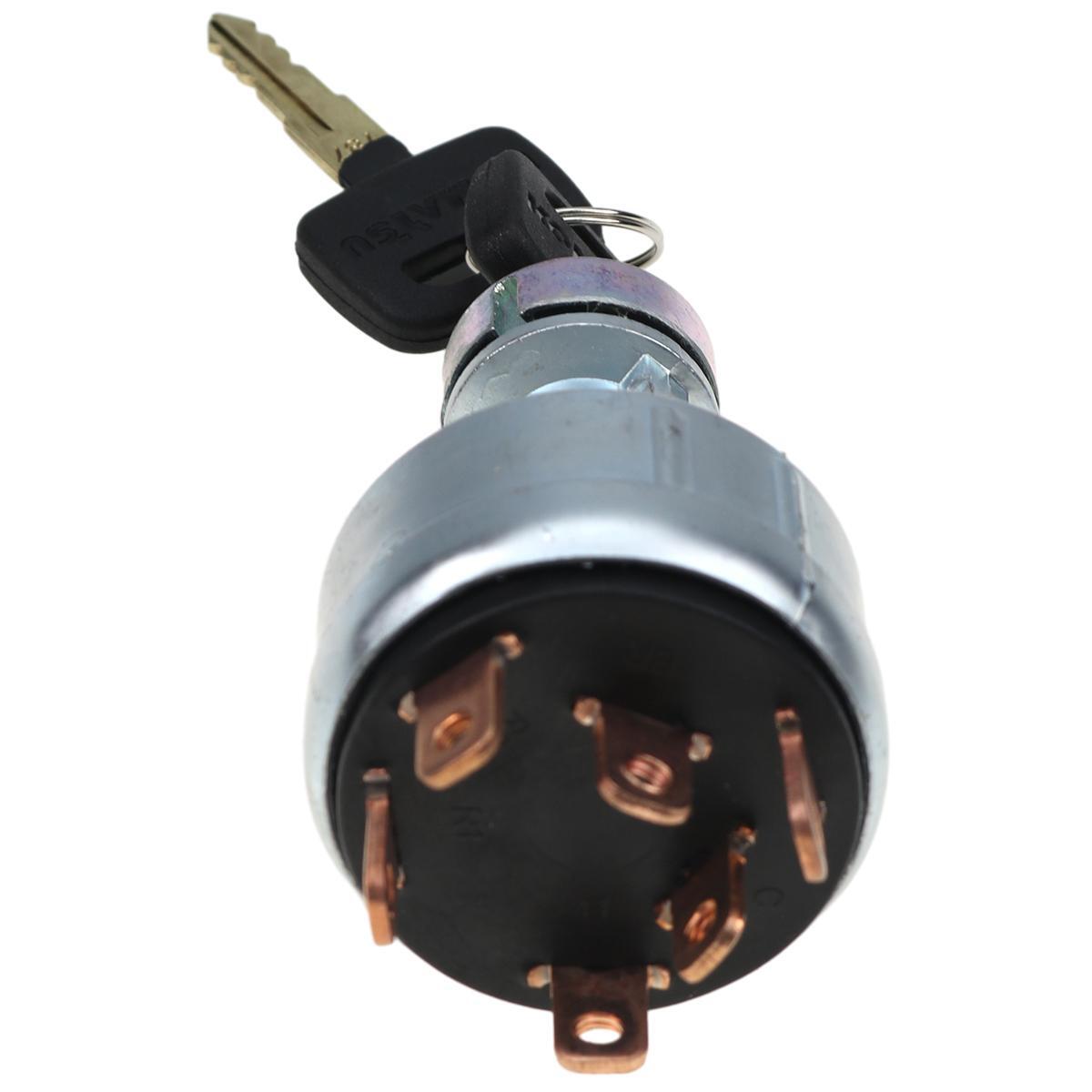 Ignition Starter Switch 08086-10000 W/Keys for John Deere 650 750 850 ...