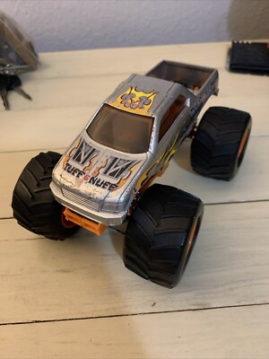 Rare Monster Jam 2002 Tuff E Nuff Silver Hot Wheels 1:64 Metal | eBay