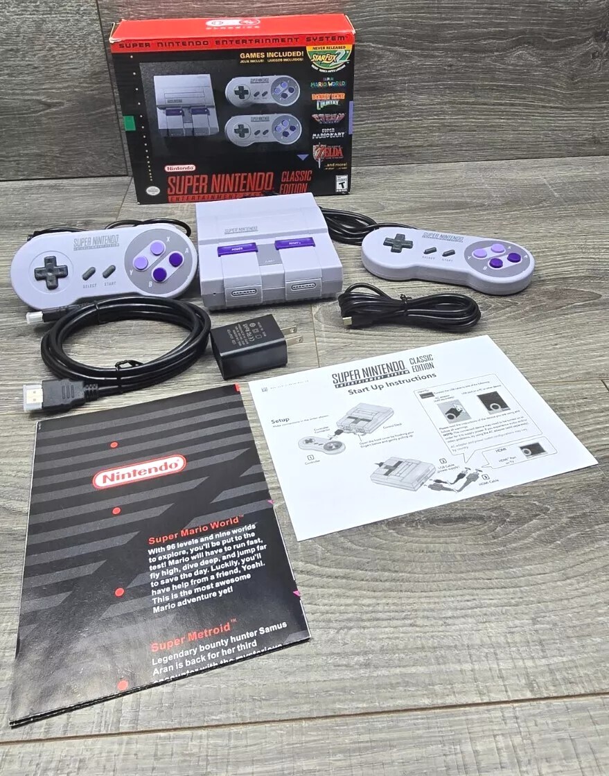 Super Nintendo Mini Classic Edition SNES 002 | eBay