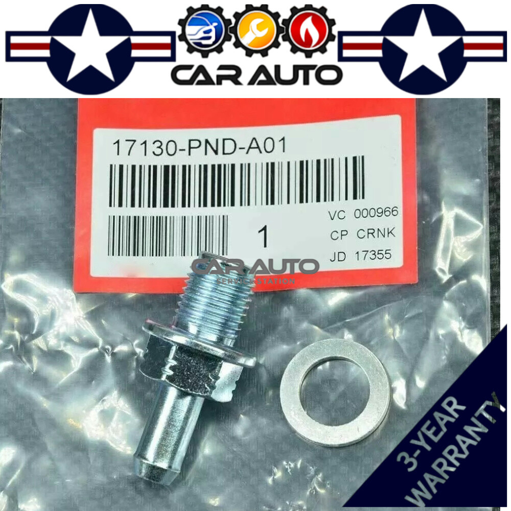 Genuine OEM for Honda PCV Valve Kit & Washer 17130-RBB-A01 Positive ...