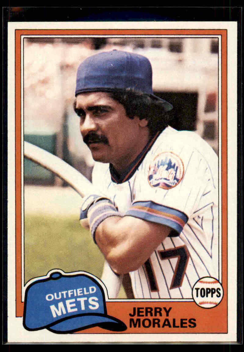 1981 Topps Jerry Morales #377 New York Mets | eBay