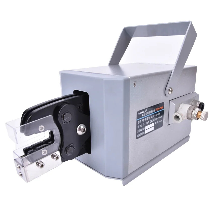 FEK-50L Pneumatic Terminal Crimping Machine Bare End Quick Crimping ...