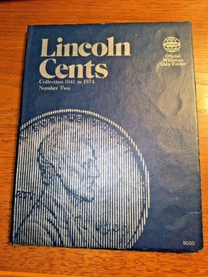 LINCOLN CENTS Collection Book 1941-1974 ~ Number Two | eBay