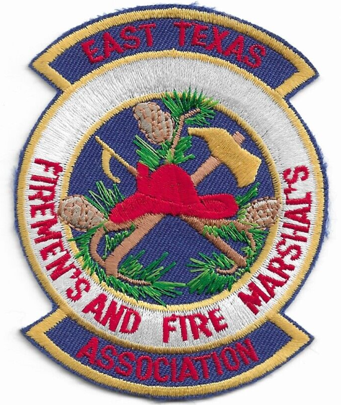 East Texas Firemen's & Fire Marshal's Assn., Texas (2.5" x 3.5" size ...
